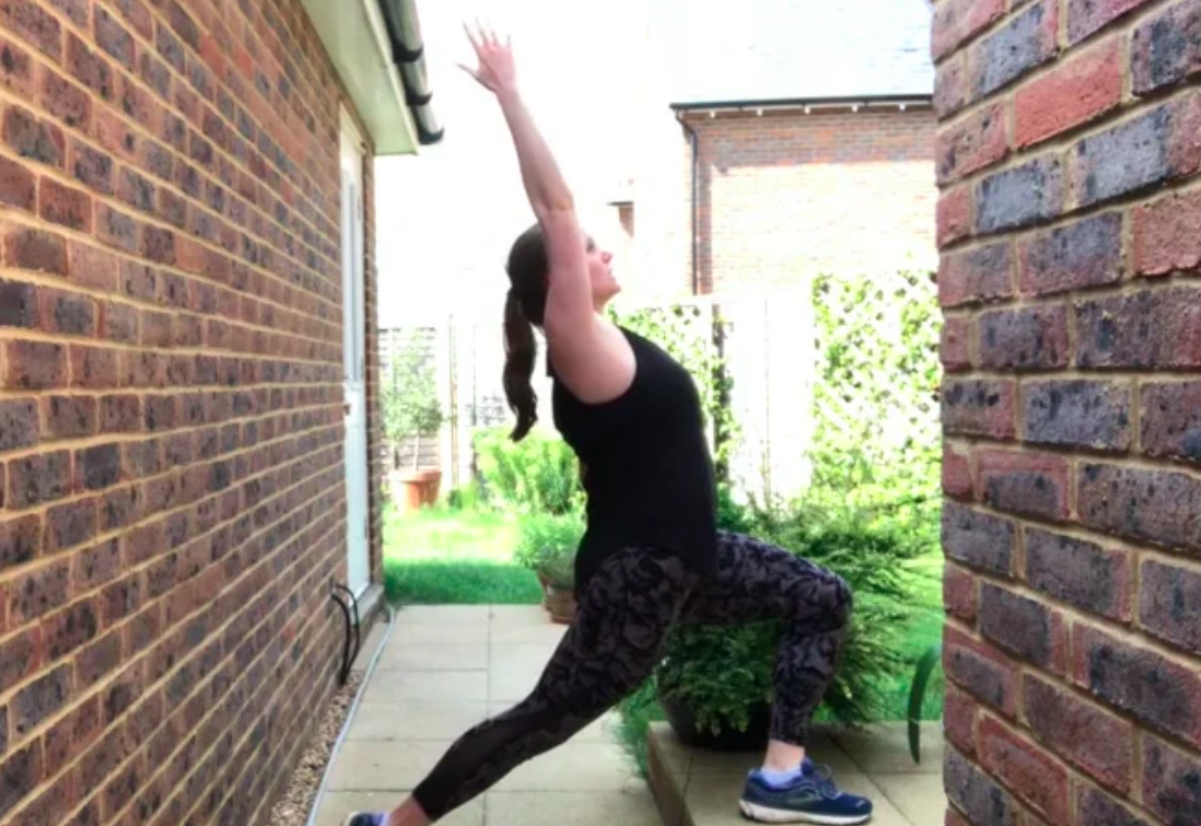 'Stride out + stretch out' - Pilates Evolved